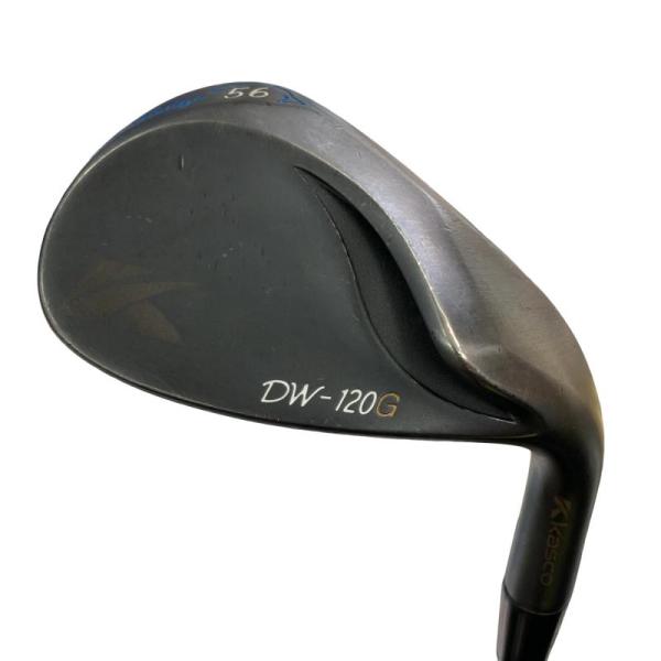 中古　Cランク　キャスコ　Ｄｏｌｐｈｉｎ　Ｗｅｄｇｅ　Ｄｏｌｐｈｉｎ　Ｗｅｄｇｅ　ＤＷ−１２０Ｇ　ブラック　５６°　ウェッジ　純正特注シャフト 　フレックスＲ ロフト角:56.00