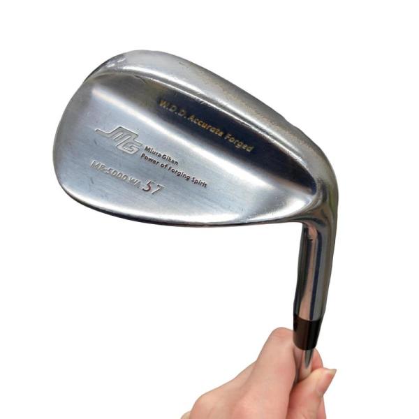 中古　Dランク　三浦技研　ＭＢ　ＭＢ　５０００ＷＡ　５７°　ウェッジ　スチール 　フレックスその他 ロフト角:57.00