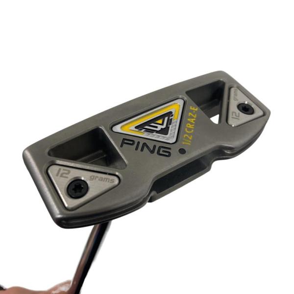 中古　Cランク　ピン　ｉＷｉ　ＳＥＲＩＥＳ　ｉＷｉ　ＳＥＲＩＥＳ　ＨＡＬＦ（１／２）　ＣＲＡＺ−Ｅ　３４．５インチ　レフティ　パター　スチール 　フレックスその他 ロフト角:0.00