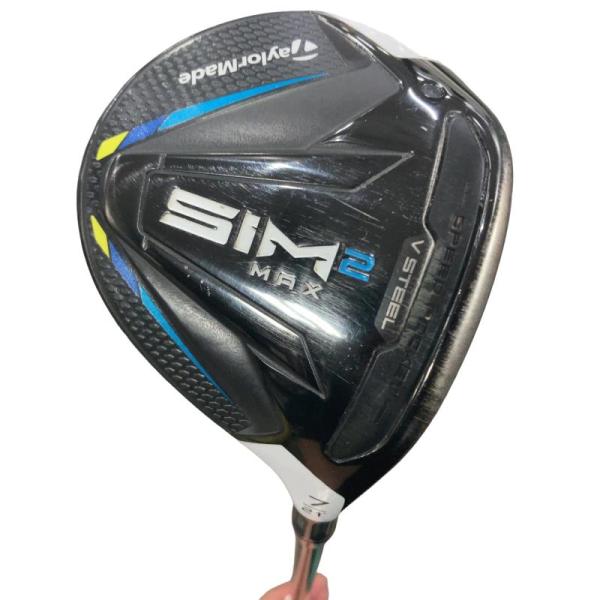 中古　Cランク　テーラーメイド　ＳＩＭ２　ＳＩＭ２　ＭＡＸ　７Ｗ　フェアウェイウッド　リシャフト 　フレックスその他 ロフト角:21.00