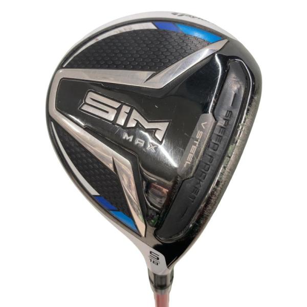 中古　Cランク　テーラーメイド　ＳＩＭ　ＳＩＭ　ＭＡＸ　５Ｗ　フェアウェイウッド　Ｔｏｕｒ　ＡＤ　ＤＩ−６ 　フレックスＳ ロフト角:18.00