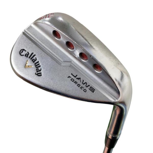 中古　Cランク　キャロウェイ　ＪＡＷＳ　ＪＡＷＳ　ＦＯＲＧＥＤ　クロム　５４°／１２°　ウェッジ　Ｄｙｎａｍｉｃ　Ｇｏｌｄ 　フレックスＳ ロフト角:54.00