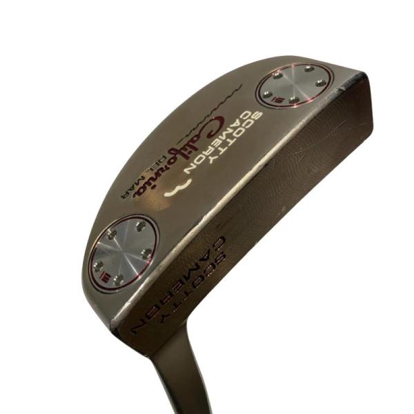 中古　Cランク　タイトリスト　ＳＣＯＴＴＹ　ＣＡＭＥＲＯＮ　Ｃａｌｉｆｏｒｎｉａ　ＳＣＯＴＴＹ　ＣＡＭＥＲＯＮ　Ｃａｌｉｆｏｒｎｉａ　ＤＥＬ　ＭＡＲ　３４インチ（１５ｇ）　パター　スチール 　フレックスその他 ロフト角:4.00