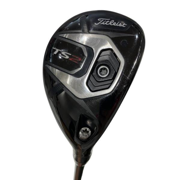 中古　Cランク　タイトリスト　ＴＳ２　ＴＳ２　１９°　ユーティリティ　Ｔｉｔｌｅｉｓｔ　ＭＣＩ　Ｍａｔｔｅ　Ｂｌａｃｋ　７０ 　フレックスＳ ロフト角:19.00