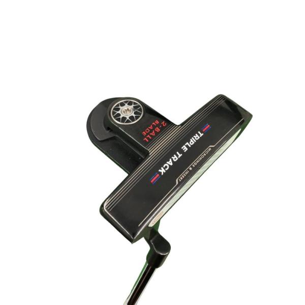 中古　Cランク　オデッセイ　ＴＲＩＰＬＥ　ＴＲＡＣＫ　ＴＲＩＰＬＥ　ＴＲＡＣＫ　２−ＢＡＬＬ　３５インチ　パター　ＳＴＲＯＫＥ　ＬＡＢ　ＢＬＡＣＫ 　フレックスその他 ロフト角:3.00