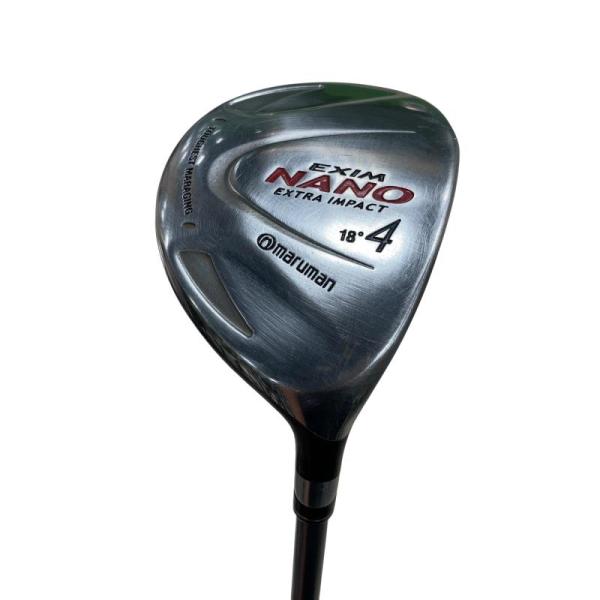中古　Cランク　マジェスティゴルフ（旧マルマン）　ＥＸＩＭ　ＥＸＩＭ　ＮＡＮＯ　ＥＸＴＲＡ　ＩＭＰＡＣＴ　４Ｗ　フェアウェイウッド　ＥＸＩＭ　ＮＡＮＯ　ＥＸ−０５ 　フレックスＲ ロフト角:18.00