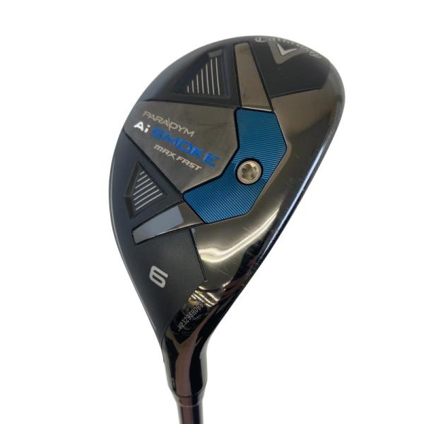 中古　Cランク　キャロウェイ　ＰＡＲＡＤＹＭ　Ａｉ　ＳＭＯＫＥ　ＰＡＲＡＤＹＭ　Ａｉ　ＳＭＯＫＥ　ＭＡＸ　ＦＡＳＴ　Ｕ６　ユーティリティ　リシャフト 　フレックスその他 ロフト角:27.00