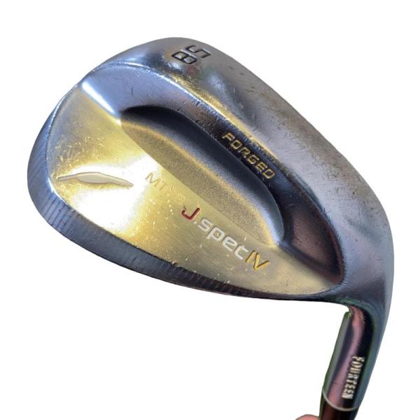 中古　Cランク　フォーティーン　ＭＴ−２８　ＭＴ−２８　Ｊ．ＳＰＥＣ−ＩＶ　５８°　ウェッジ　Ｄｙｎａｍｉｃ　Ｇｏｌｄ 　フレックスその他 ロフト角:58.00