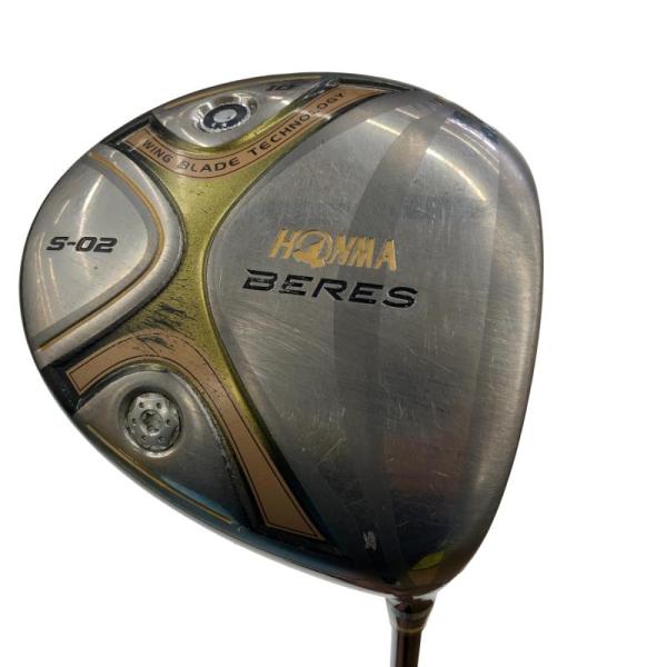 中古　Cランク　本間ゴルフ　ＢＥＲＥＳ　ＢＥＲＥＳ　Ｓ−０２　１０°　ドライバー　２Ｓ　ＡＲＭＲＱ６　４９（ドライバー） 　フレックスＲ ロフト角:10.00