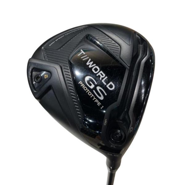 中古　Cランク　本間ゴルフ　ＴＯＵＲ　ＷＯＲＬＤ　ＴＯＵＲ　ＷＯＲＬＤ　ＧＳ　ＰＲＯＴＯＴＹＰＥ　Ｉ　９．５°　ドライバー　ＶＩＺＡＲＤ　ＦＺ−６ 　フレックスＳ ロフト角:9.50