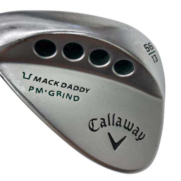 中古　Cランク　キャロウェイ　ＭＡＣＫ　ＤＡＤＤＹ　ＭＡＣＫ　ＤＡＤＤＹ　ＰＭ・ＧＲＩＮＤ　クロムメッキ　５６°／１３°　レフティ　ウェッジ　Ｄｙｎａｍｉｃ　Ｇｏｌｄ　ＴＯＵＲ　ＩＳＳＵＥ（星条旗） 　フレックスＳ ロフト角:56.00