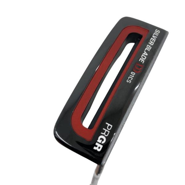 中古　Cランク　プロギア　ＳＩＬＶＥＲ−ＢＬＡＤＥ　ＤＤ　ＳＩＬＶＥＲ−ＢＬＡＤＥ　ＤＤ　０１ＣＳ　３４インチ　パター　スチール 　フレックスその他 ロフト角:3.00