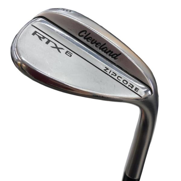 中古　Cランク　クリーブランド　Ｃｌｅｖｅｌａｎｄ　Ｃｌｅｖｅｌａｎｄ　ＲＴＸ−６　ＺＩＰＣＯＲＥ　ツアーサテン　５８°／０６°　ＬＯＷ　ウェッジ　Ｄｙｎａｍｉｃ　Ｇｏｌｄ 　フレックスＳ ロフト角:58.00