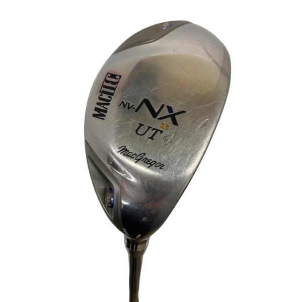 中古　Cランク　マグレガー　ＭＡＣＴＥＣ　ＭＡＣＴＥＣ　ＮＶ−ＮＸ　ＵＴ４　ユーティリティ　トリプルアクション 　フレックスＳＲ ロフト角:23.00