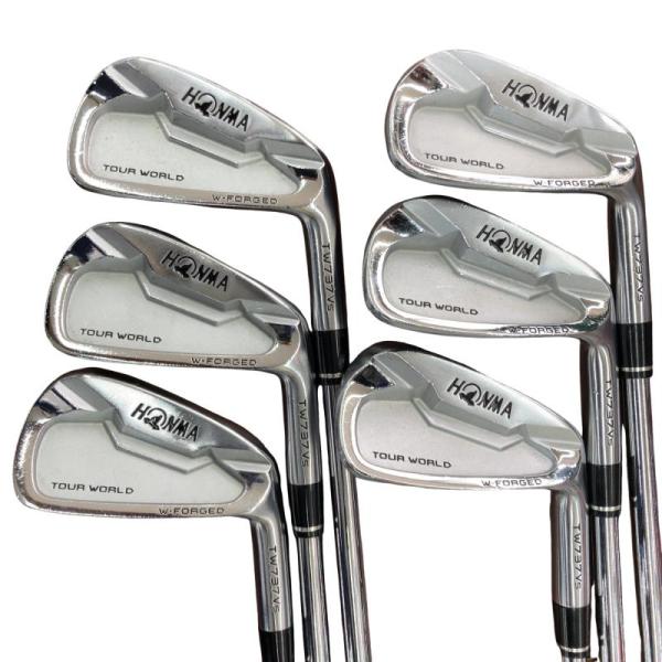 中古　Cランク　本間ゴルフ　ＴＯＵＲ　ＷＯＲＬＤ　ＴＯＵＲ　ＷＯＲＬＤ　ＴＷ７３７Ｖｓ　６Ｓ（実本数：６本セット）　アイアンセット　ＮＳ　ＰＲＯ　ＭＯＤＵＳ３　ＴＯＵＲ１０５ 　フレックスＳ ロフト角:24.00