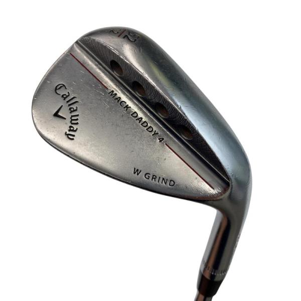 中古　Cランク　キャロウェイ　ＭＡＣＫ　ＤＡＤＤＹ　ＭＡＣＫ　ＤＡＤＤＹ　４　クロムメッキ　５２°／１２°Ｗ　ウェッジ　ＮＳ　ＰＲＯ　ＭＯＤＵＳ３　ＴＯＵＲ１２０ 　フレックスＳ ロフト角:52.00