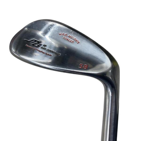 中古　Dランク　三浦技研　ＭＢ　ＭＢ　５０００ＷＢ　５８°　ウェッジ　スチール 　フレックスその他 ロフト角:58.00