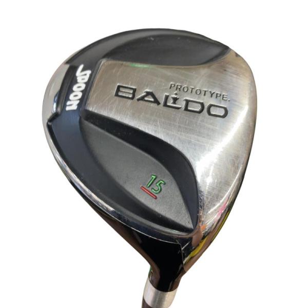 中古　Cランク　ＢＡＬＤＯ　ＢＡＬＤＯ　ＢＡＬＤＯ　ＰＲＯＴＯＴＹＰＥ　１５°　フェアウェイウッド　純正特注シャフト 　フレックスＸ ロフト角:15.00
