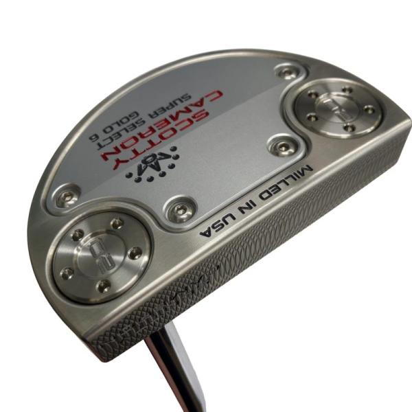 中古　Bランク　タイトリスト　ＳＣＯＴＴＹ　ＣＡＭＥＲＯＮ　ＳＵＰＥＲ　ＳＥＬＥＣＴ　ＳＣＯＴＴＹ　ＣＡＭＥＲＯＮ　ＳＵＰＥＲ　ＳＥＬＥＣＴ　ＧＯＬＯ　６　３３インチ　パター　スチール 　フレックスその他 ロフト角:3.50