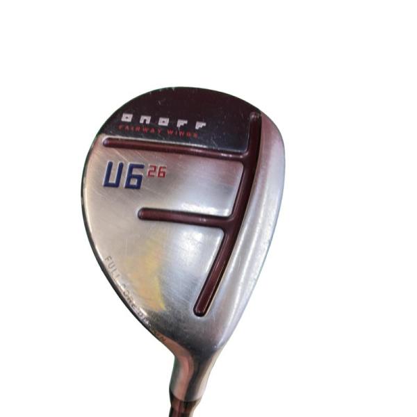 中古　Cランク　ダイワ（グローブライド）　ＯＮＯＦＦ　ＯＮＯＦＦ　ＦＡＩＲＷＡＹ　ＷＩＮＧＳ（２０２０）　ＡＫＡ　Ｕ６　ユーティリティ　ＳＭＯＯＴＨ　ＫＩＣＫ　ＭＰ−５２０Ｕ 　フレックスＳＲ ロフト角:26.00