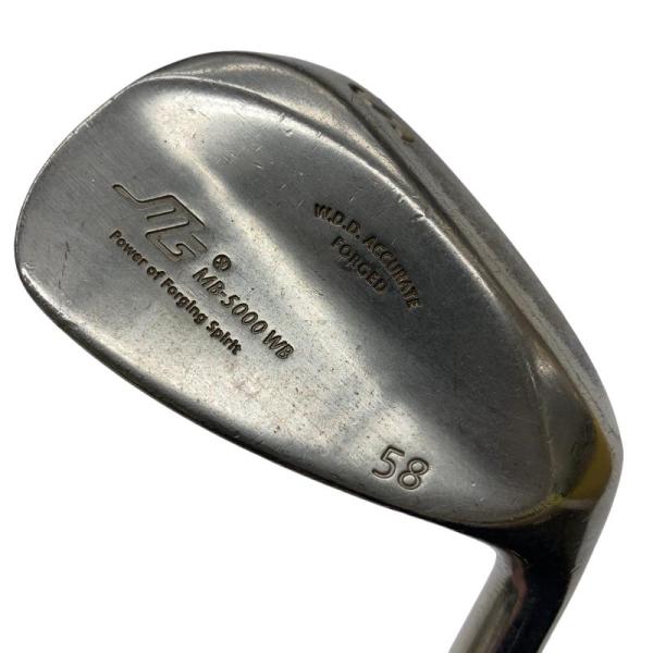 中古　Dランク　三浦技研　ＭＢ　ＭＢ　５０００ＷＢ　５８°　ウェッジ　リシャフト 　フレックスその他 ロフト角:58.00