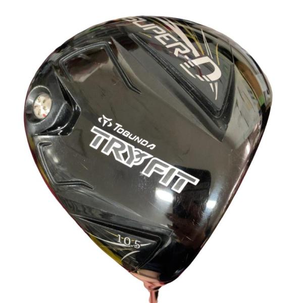 中古　Cランク　ゴルフプランナー　ＴＯＢＵＮＤＡ　ＴＯＢＵＮＤＡ　ＴＲＹ　ＦＩＴ　ＳＵＰＥＲ　Ｄ（２０１６）　ＢＬＡＣＫ　１０．５°　ドライバー　ＴＦ４０６ｄ 　フレックスＳＲ ロフト角:10.50