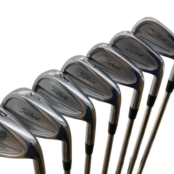 中古　Dランク　タイトリスト　Ｔｉｔｌｅｉｓｔ　Ｔｉｔｌｅｉｓｔ　ＣＢ　７１４　８Ｓ（実本数：７本セット）　アイアンセット　リシャフト 　フレックスその他 ロフト角:26.00