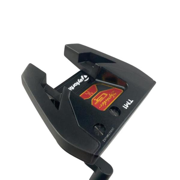 中古　Cランク　テーラーメイド　Ｓｐｉｄｅｒ　ＧＴ　Ｓｐｉｄｅｒ　ＧＴ　ＢＬＡＣＫ　ＴＭ１　３４インチ　パター　スチール 　フレックスその他 ロフト角:3.00