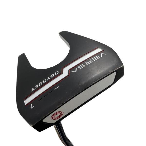 中古　Dランク　オデッセイ　ＶＥＲＳＡ　ＶＥＲＳＡ　＃７　ブラック（ホリゾンタル）　３４インチ　パター　スチール 　フレックスその他 ロフト角:3.00