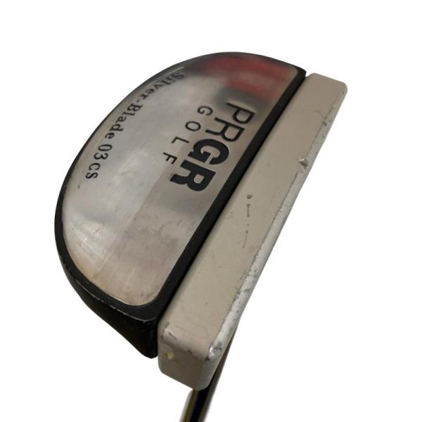 中古　Cランク　プロギア　ＳＩＬＶＥＲ−ＢＬＡＤＥ　ＳＩＬＶＥＲ−ＢＬＡＤＥ　０３ＣＳ（センターシャフト）　３４インチ　パター　スチール 　フレックスその他 ロフト角:3.00