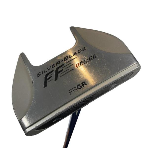 中古　Cランク　プロギア　ＳＩＬＶＥＲ−ＢＬＡＤＥ　ＦＦ−Ｂ　ＳＩＬＶＥＲ−ＢＬＡＤＥ　ＦＦ−Ｂ　０４ＣＳ　３４インチ　パター　スチール 　フレックスその他 ロフト角:3.00