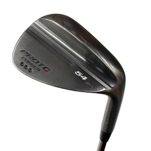 中古　Cランク　ＰＲＯＴＯ−ＣＯＮＣＥＰＴ　ＰＲＯＴＯ−ＣＯＮＣＥＰＴ　ＰＲＯＴＯ−ＣＯＮＣＥＰＴ　ＦＯＲＧＥＤ　ＷＥＤＧＥ（メッキ）　５４°／１２°　ウェッジ　純正特注シャフト 　フレックスその他 ロフト角:54.00