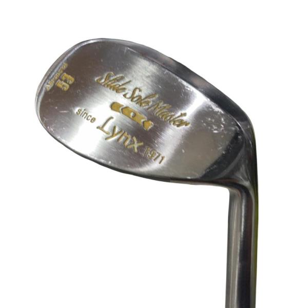 中古　Cランク　リンクス　ＬＹＮＸ　ＬＹＮＸ　Ｓｌｉｄｅ　Ｓｏｌｅ　Ｍａｓｔｅｒ　５３°　ウェッジ　スチール 　フレックスその他 ロフト角:53.00