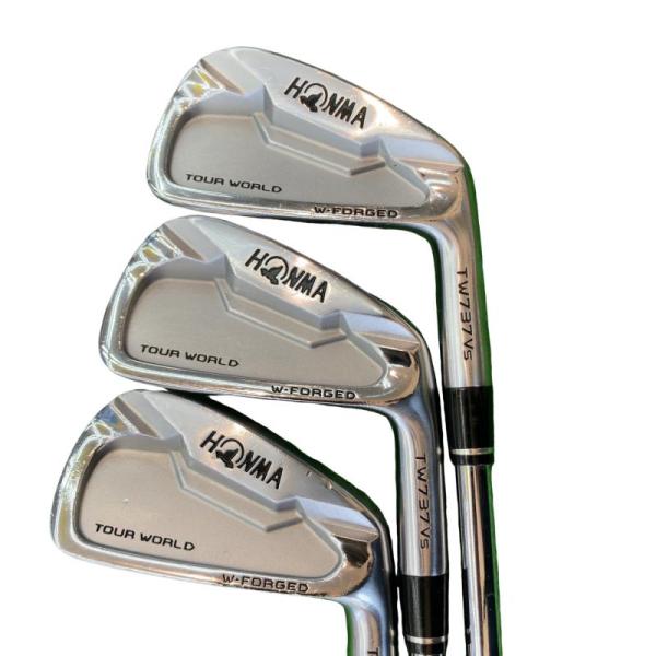 中古　Cランク　本間ゴルフ　ＴＯＵＲ　ＷＯＲＬＤ　ＴＯＵＲ　ＷＯＲＬＤ　ＴＷ７３７Ｖｓ　６Ｓ（実本数：６本セット）　アイアンセット　ＮＳ　ＰＲＯ　ＭＯＤＵＳ３　ＴＯＵＲ１０５ 　フレックスＳ ロフト角:24.00