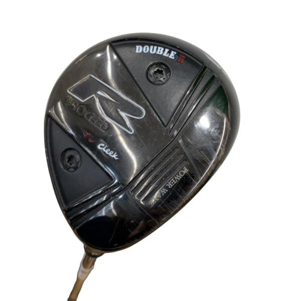 中古　Cランク　ジャスティック　ＰＲＯＣＥＥＤ　ＰＲＯＣＥＥＤ　ＤＯＵＢＬＥ−Ｒ　ＦＷ　Ｃｌｅｅｋ　フェアウェイウッド　リシャフト 　フレックスその他 ロフト角:18.00
