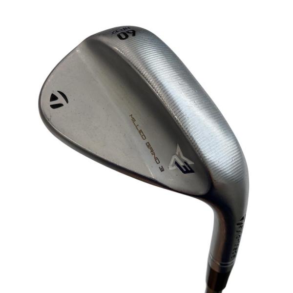 中古　Cランク　テーラーメイド　Ｔａｙｌｏｒ　Ｍａｄｅ　Ｔａｙｌｏｒ　Ｍａｄｅ　ＭＩＬＬＥＤ　ＧＲＩＮＤ　３　６０°／１２°　ウェッジ　Ｄｙｎａｍｉｃ　Ｇｏｌｄ 　フレックスＳ ロフト角:60.00