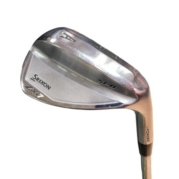 中古　Cランク　ダンロップ　ＳＲＩＸＯＮ　ＳＲＩＸＯＮ　ＺＸｉ７　ＡＷ　ウェッジ　純正特注シャフト 　フレックスＸ ロフト角:51.00