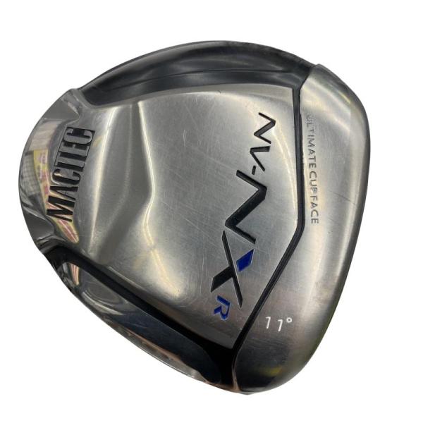 中古　Cランク　マグレガー　ＭＡＣＴＥＣ　ＭＡＣＴＥＣ　ＮＶ−ＮＸＲ　１１°（４４．５インチ）　ドライバー　ＮＸＲ　クワドラ　アクションシャフト 　フレックスＲ ロフト角:11.00