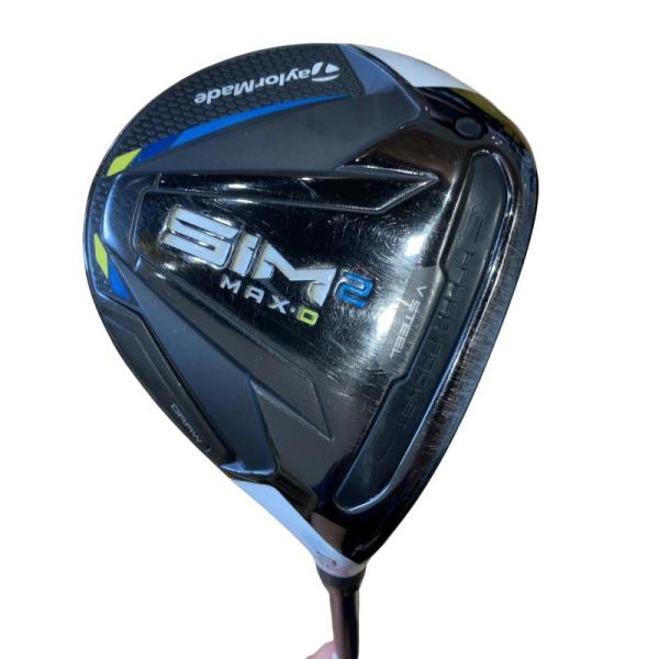 中古　Cランク　テーラーメイド　ＳＩＭ２　ＳＩＭ２　ＭＡＸ−Ｄ　３Ｗ　フェアウェイウッド　ＴＥＮＳＥＩ　ＢＬＵＥ　ＴＭ５０（ＳＩＭ２　ＦＷ） 　フレックスＳ ロフト角:16.00
