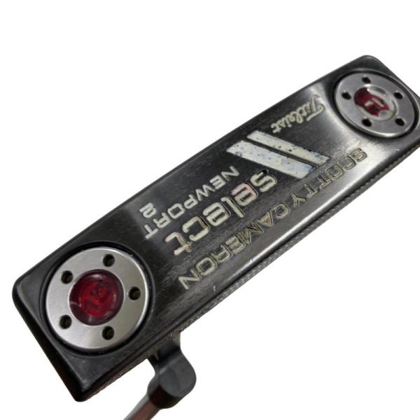 中古　Dランク　タイトリスト　ＳＣＯＴＴＹ　ＣＡＭＥＲＯＮ　ｓｅｌｅｃｔ　ＳＣＯＴＴＹ　ＣＡＭＥＲＯＮ　ｓｅｌｅｃｔ　ＮＥＷＰＯＲＴ　２　３４インチ　パター　スチール 　フレックスその他 ロフト角:4.00