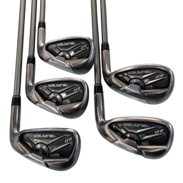 中古　Cランク　テーラーメイド　ＢＵＲＮＥＲ　ＢＵＲＮＥＲ　２．０　　５Ｓ　レディース（実本数：５本セット）　アイアンセット　ＢＵＲＮＥＲ　ＳＵＰＥＲＦＡＳＴ　５０ 　フレックスＬ ロフト角:31.00