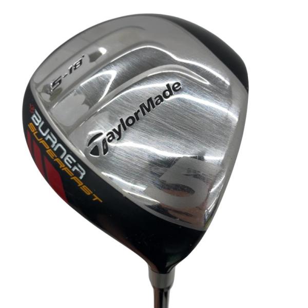 中古　Cランク　テーラーメイド　ＢＵＲＮＥＲ　ＢＵＲＮＥＲ　ＳＵＰＥＲ　ＦＡＳＴ　５Ｗ　ＵＳＡ　フェアウェイウッド　ＴａｙｌｏｒＭａｄｅ　ＭＡＴＲＩＸ　ＯＺＩＫ　ＸＣＯＮ　４．８ 　フレックスＳ ロフト角:18.00