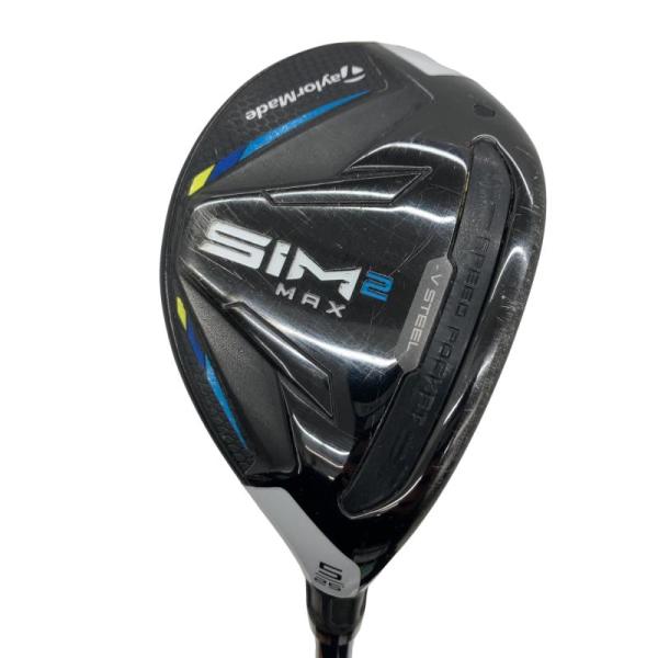 中古　Cランク　テーラーメイド　ＳＩＭ２　ＳＩＭ２　ＭＡＸ　Ｕ５　ユーティリティ　ＴＥＮＳＥＩ　ＢＬＵＥ　ＴＭ６０（ＳＩＭ２　ＵＴ） 　フレックスＳ ロフト角:25.00