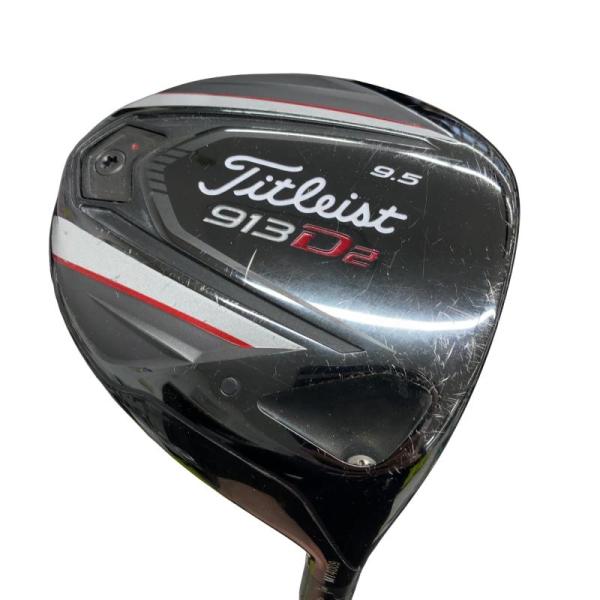 中古　Cランク　タイトリスト　９１３　９１３　Ｄ２　　９．５°　ドライバー　リシャフト 　フレックスその他 ロフト角:9.50