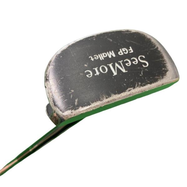 中古　Eランク　Ｓｅｅ　Ｍｏｒｅ　Ｓｅｅ　Ｍｏｒｅ　Ｓｅｅ　Ｍｏｒｅ　ＦＧＰ　ＭＡＬＬＥＴ　３４インチ　パター　スチール 　フレックスその他 ロフト角:2.50