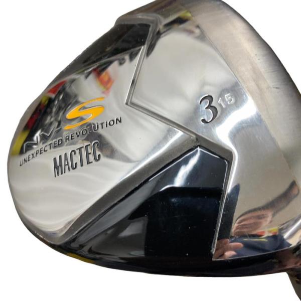 中古　Cランク　マグレガー　ＭＡＣＴＥＣ　ＭＡＣＴＥＣ　ＮＶ−Ｓ　３Ｗ　フェアウェイウッド　ＮＶ−Ｓ　ＭＭ０３ｆｗトリプルアクション 　フレックスＲ ロフト角:15.00