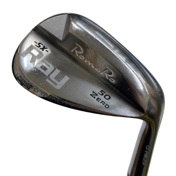 中古　Cランク　ＲｏｍａＲｏ　ＲｏｍａＲｏ　ＲｏｍａＲｏ　Ｒａｙ　ＳＸ−ＺＥＲＯ　５０°　ウェッジ　Ｄｙｎａｍｉｃ　Ｇｏｌｄ 　フレックスＳ ロフト角:50.00