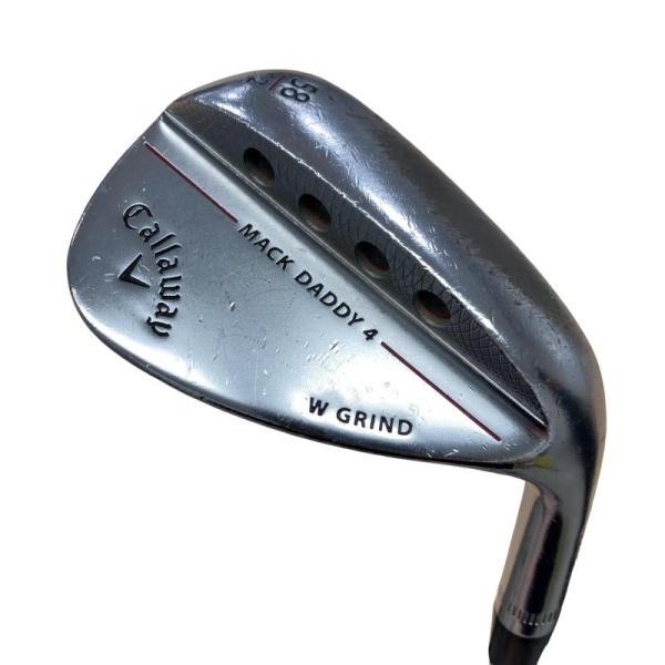 中古　Dランク　キャロウェイ　ＭＡＣＫ　ＤＡＤＤＹ　ＭＡＣＫ　ＤＡＤＤＹ　４　クロムメッキ　５８°／１２°Ｗ　ウェッジ　ＮＳ　ＰＲＯ　９５０ＧＨ 　フレックスＳ ロフト角:58.00