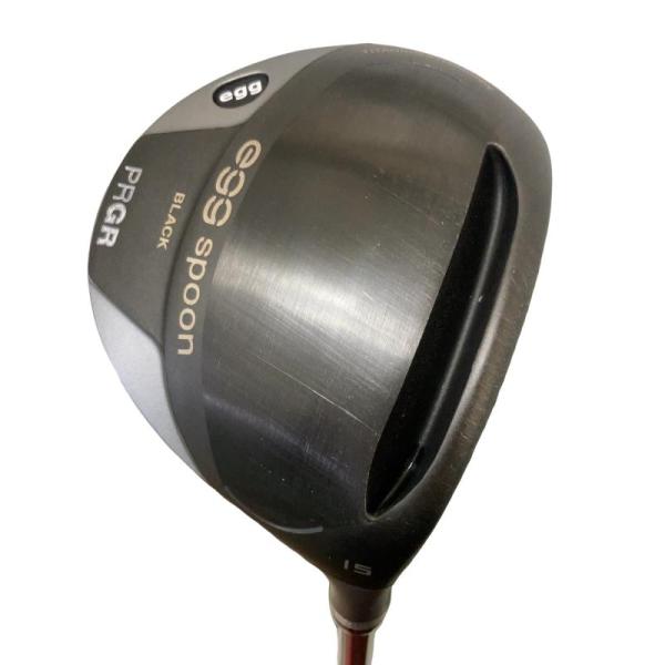 中古　Cランク　プロギア　ｅｇｇ　ｅｇｇ　ｓｐｏｏｎ　ＢＬＡＣＫ　１５°　フェアウェイウッド　Ｄｉａｍａｎａ　ＦＯＲ　ＰＲＧＲ（２０２１　ＦＷ） 　フレックスＳ ロフト角:15.00