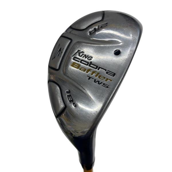 中古　Cランク　コブラ　ＫＩＮＧ　ｃｏｂｒａ　ＫＩＮＧ　ｃｏｂｒａ　Ｂａｆｆｌｅｒ　ＴＷＳ　２／Ｒ　ユーティリティ　リシャフト 　フレックスその他 ロフト角:18.00